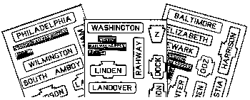 Custom Railway Supply - Station signs #1 - 212-7011