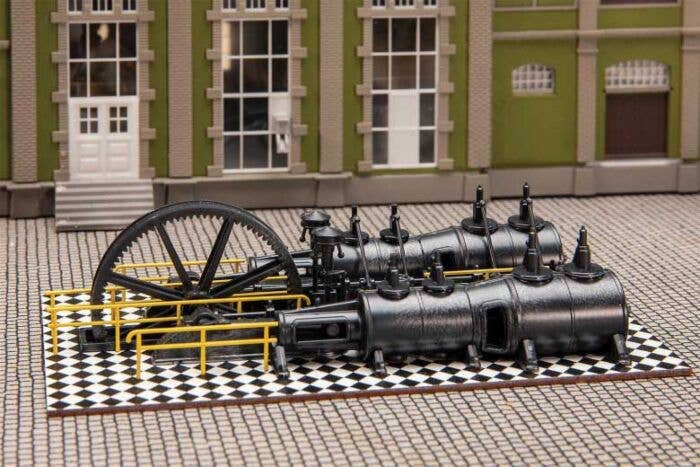 Faller - Stationary Steam Engine - Kit - Black (#272-180629 Sold ...