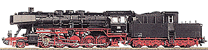 Roco - Steam 2-10-0 Class 50 Powered Era III - DB w/Cabin Tender - 625 ...