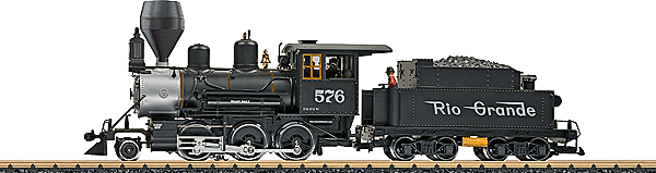 LGB - Steam 2-6-0 Mogul - Standard DC - Denver & Rio Grande Western ...