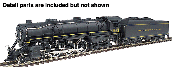 IHC - Steam 4-6-4 Hudson Powered - Toronto, Hamilton & Buffalo - 348-23017