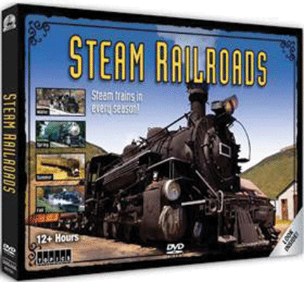 Topics Ent - Steam Railroads DVD - 12 Hours - 131-60791