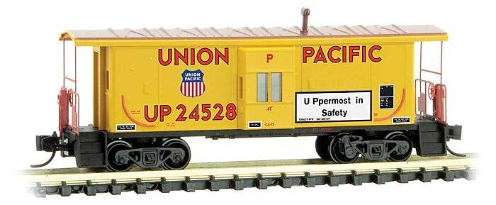 Microtrain Steel Bay Window Caboose Ready To Run Union Pacific