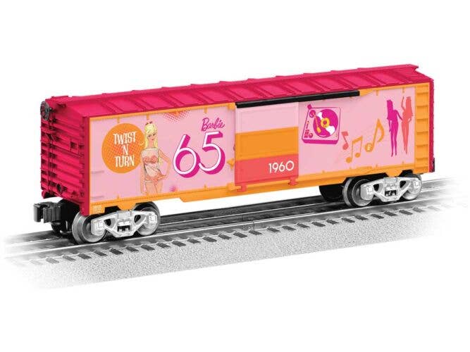 Lionel - Steel Boxcar - 3-Rail - Ready to Run - Barbie 1960 (65th ...
