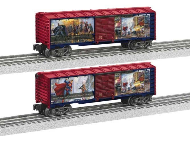 Lionel - Steel Boxcar - 3-Rail - Ready to Run - Thomas Kinkade Studios ...