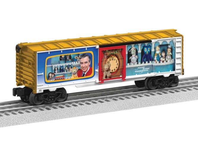 Lionel - Steel Boxcar - 3-Rail - Ready to Run - Mister Rogers ...