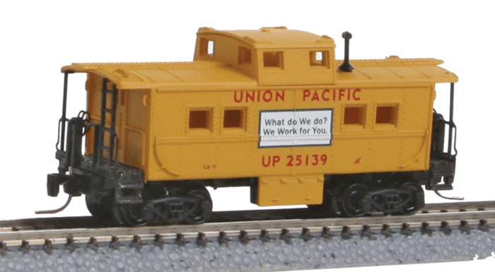 MicroTrain - Steel Center-Cupola Caboose - Ready to Run - Norfolk ...