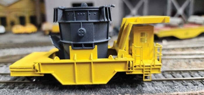 State Tool - Steel Mill Ladle Transfer Car with Ladle - Kit - With ...