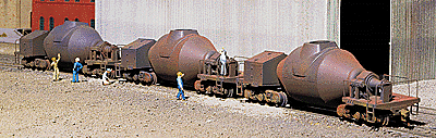 Walthers - Steel Mill/Works Cars - Kit - Hot Metal "Bottle" Car 3-Pack ...