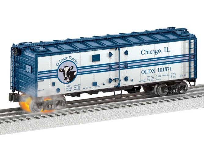 Lionel - Steel Reefer with Hotbox Effects - 3-Rail - Ready to Run - O ...