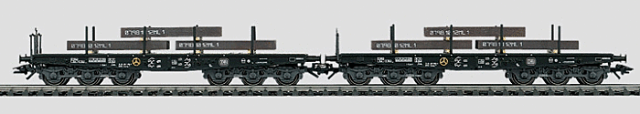 Marklin - Steel Slab car Set - DB - 441-48664