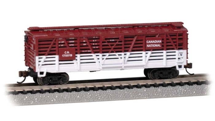 Bachmann - Steel Stock Car - Ready to Run - Canadian National #175019 ...