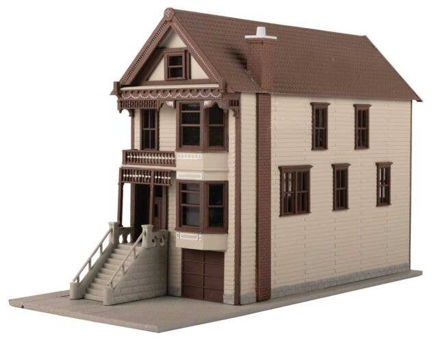 Walthers - Steiner House Victorian House - Kit - 3-9/16 x 7-11/16 x 5 ...