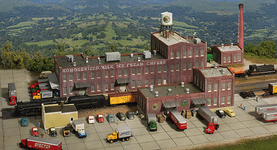 Walthers - Sterling Consolidated Dairy - Modulars(TM) - Kit - 933-3298
