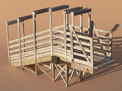 GCLaser - Stock Loading Ramp - Kit (Laser-Cut Wood) - 6-1/2 x 1-7/16 x ...