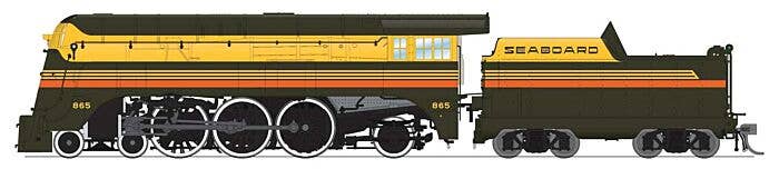 BLI - Streamlined 4-6-2 Pacific - Standard DC - Stealth - Seaboard Air ...