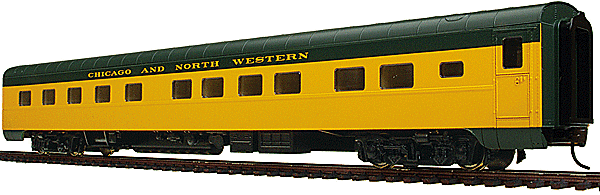 Walthers - Streamlined Pullman-Standard 10-6 Sleeper (Plan #4140) Ready to Run - Chicago & North ...