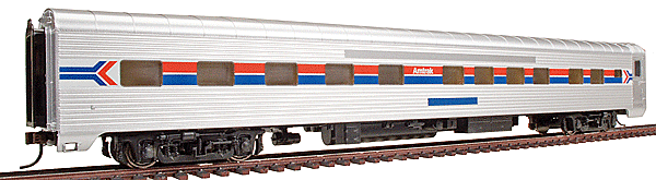 Walthers - Streamlined Pullman-Standard 10-6 Sleeper (Plan #4140) Ready to Run - Amtrak(R) Phase ...
