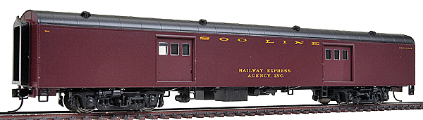 Walthers - Streamlined Pullman-Standard 72' Baggage Car - Ready to Run ...