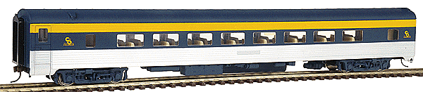 Walthers - Streamlined Pullman-Standard Plan #7484 64-Seat Coach ...