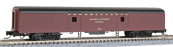 MicroTrain - Streamlined Pullman-Standard Smoothside Baggage Car ...