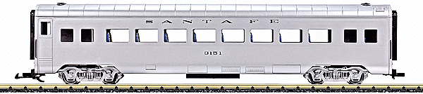 LGB - Streamliner Coach - Atchison, Topeka & Santa Fe #3151 - 426-36571