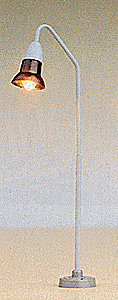 Brawa - Street Light - Curved Mast, Single-Arm, 4" Height - 186-5512