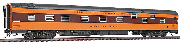 Rapido - Super Continental Line(TM) Duplex Sleeper - Milwaukee Road 1950 "Jefferson River" - 606 ...