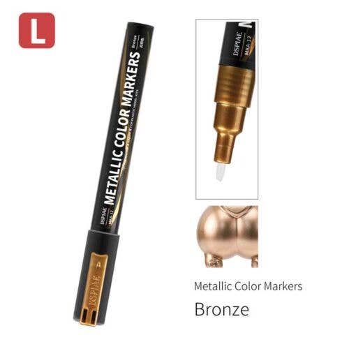 DSPIAE - Super Metallic Color Paint Marker - Bronze - 314-MKA12
