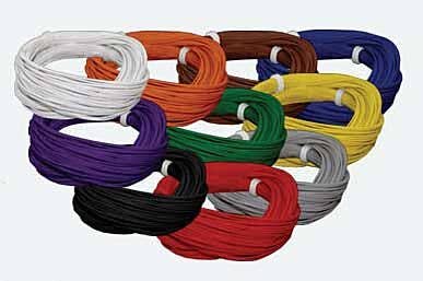 ESU - Super Thin Wire - .5mm, 36AWG, 10m Roll, White - 397-51940