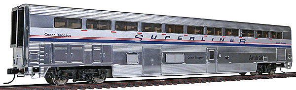 Walthers - Superliner(R) I Coach-Baggage - Ready to Run - Amtrak(R ...