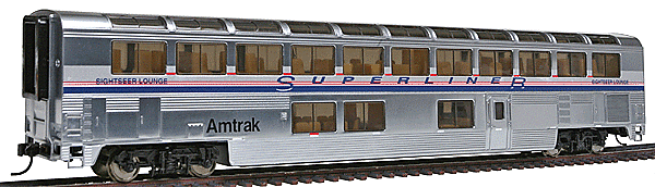 Walthers - Superliner(R) I Lounge - Ready to Run - Amtrak(R) (Phase IV ...