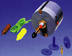 Faller - Synchronous Motor - 4/15 rpm motor,reversible rotation,12-16v ...