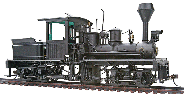 Bachmann - T-Boiler Two-Truck Shay w/Sound & DCC - Spectrum(R ...