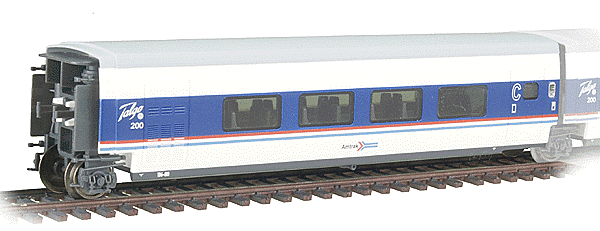 E-R Models - Talgo Amtrak Coach - 1st Class - 262-3253