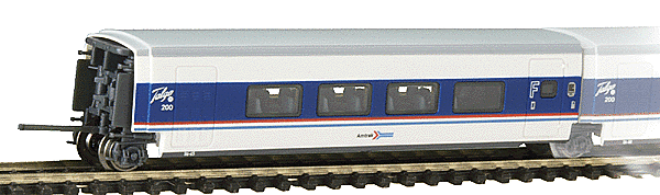 E-R Models - Talgo Amtrak Coach - 1st Class - 262-7253