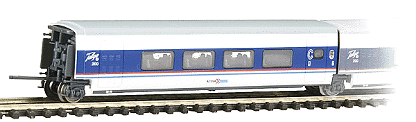E-R Models - Talgo Amtrak Coach - 2nd Class - 262-7254