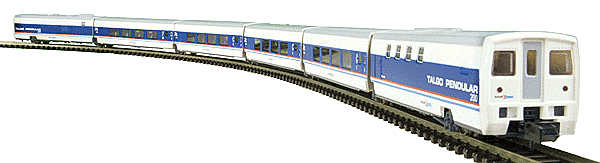 E-R Models - Talgo Amtrak Coach Set - Includes 6 Coaches - 262-7251