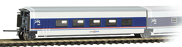 E-R Models - Talgo Amtrak Restaurant Coach - TR6 - 262-7256