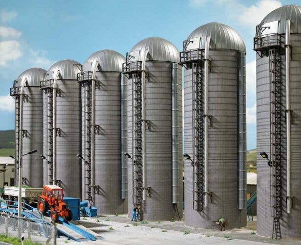 Concrete Farm Silos
