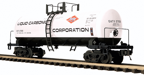 MTH - Tank Car - 3-Rail - Ready to Run - Premier - Liquid Carbonic ...