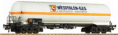 Roco - Tank Car Era IV - DB "Westfalen AG" (white,blue lettering) - 625 ...