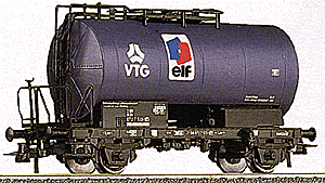 Roco - Tank Car Era IV - DB VTG/ELF (blue) - 625-47082