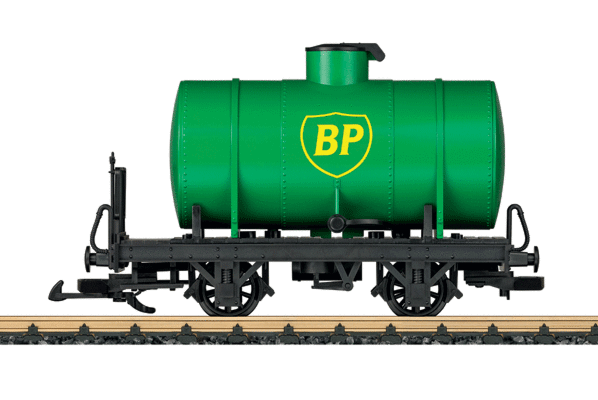 LGB - Tank Car - Ready to Run - Toy Train - BP (green) - 426-94141