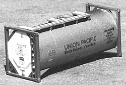 Amer Ltd - Tank Container-Union Pacific Bulktainer - 147-7120