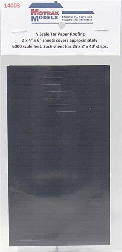 Motrak - Tar Paper Shingles - pkg(2) - 509-14003