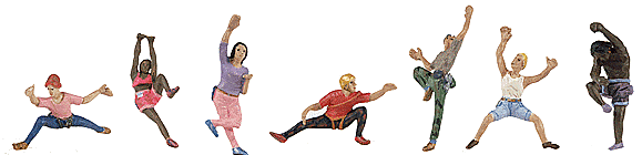 Senic Exp - Technical Rock Climbing Figure Set - Includes 1 Each Of ...