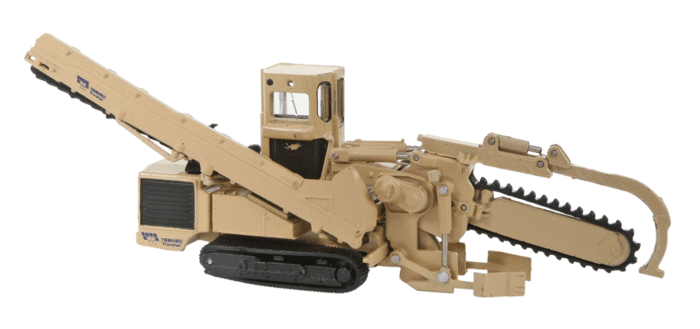 Herpa - Tesmec TRS 885 Trencher - Assembled - Yellow, Black - 326-6501