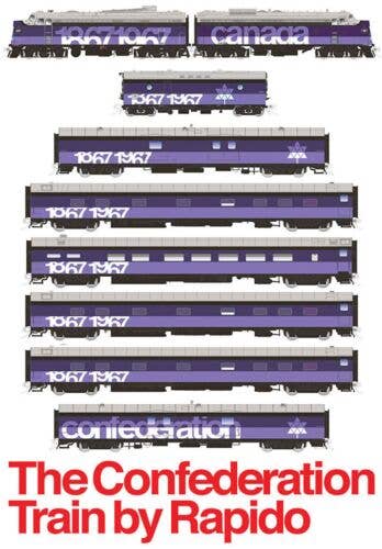 Rapido - The Confederation Train-Only Set ***CANCELED*** - 1968 Canada ...