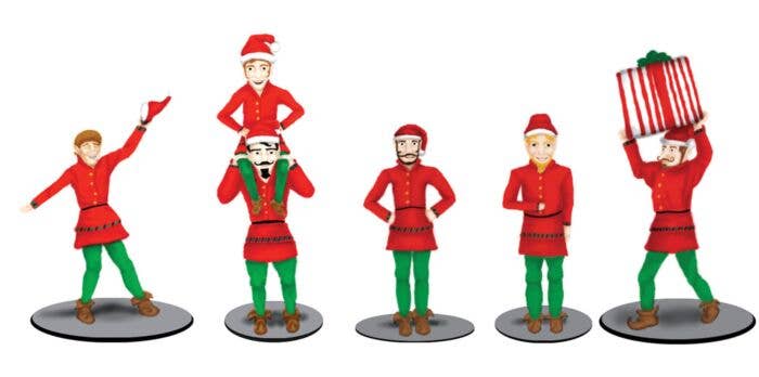 Lionel - The Polar Express Elves Figure Pack pkg(6) - 434-683185